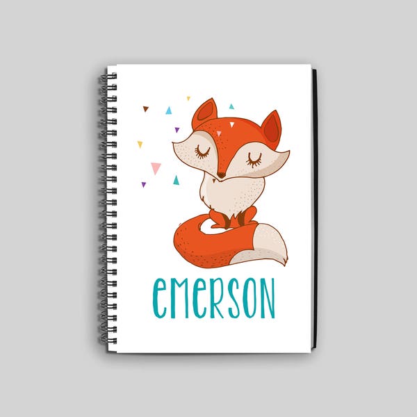 Fox Notebook - Etsy