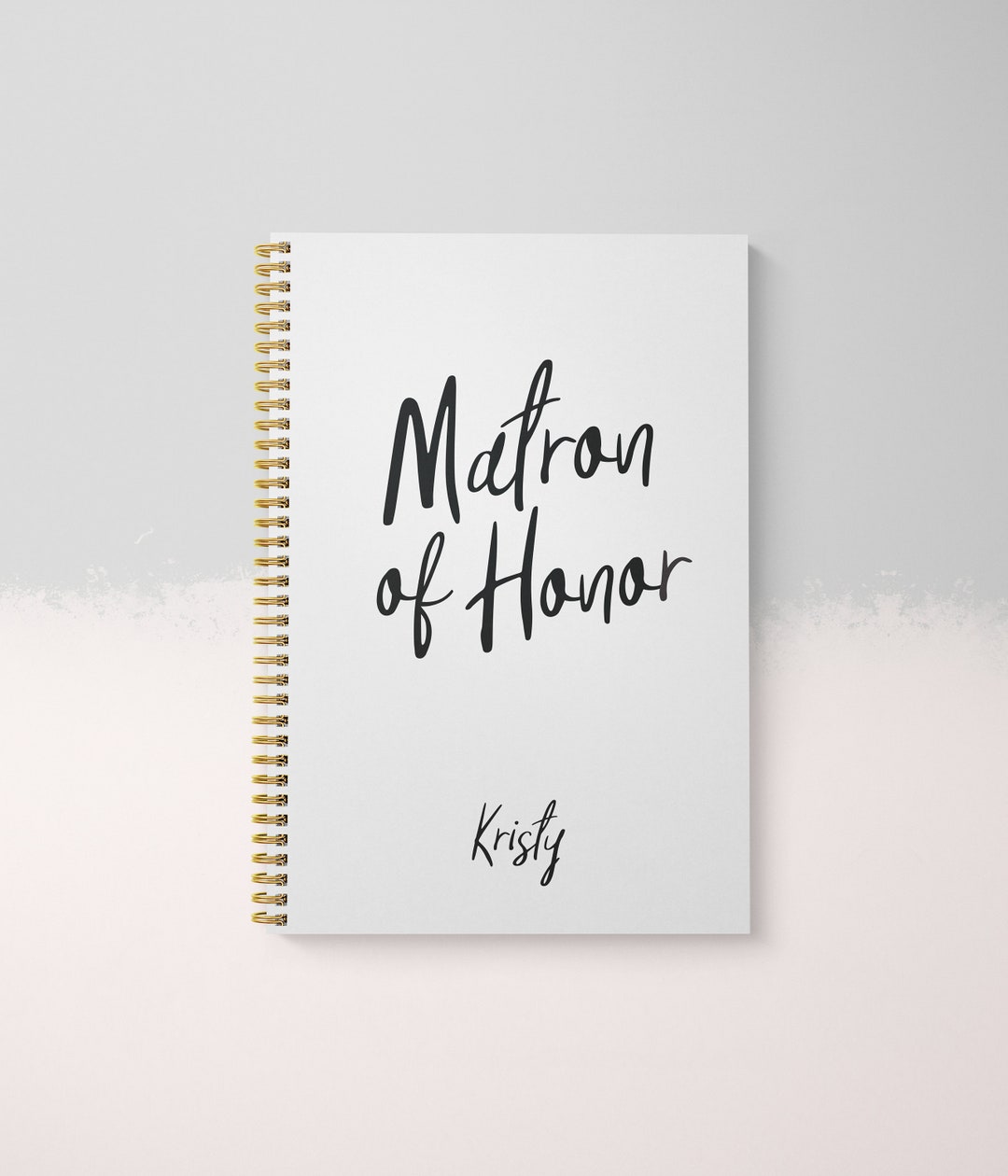 Matron of Honor Planner Notebook, Matron of Honor Proposal, Wedding ...