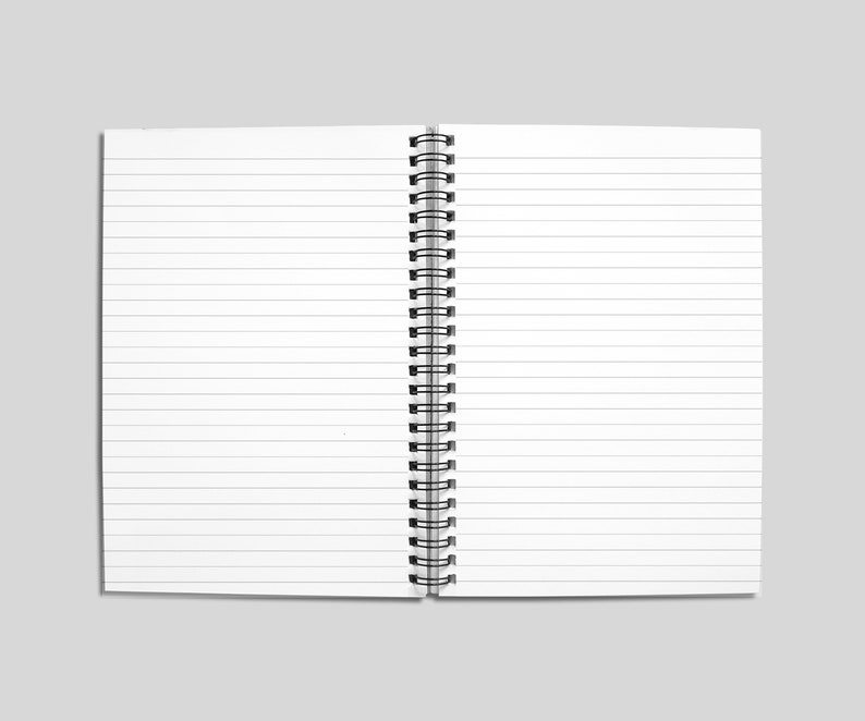 Boho Rainbow Pattern Notebook Spiral Bound Rainbow Notebook | Etsy