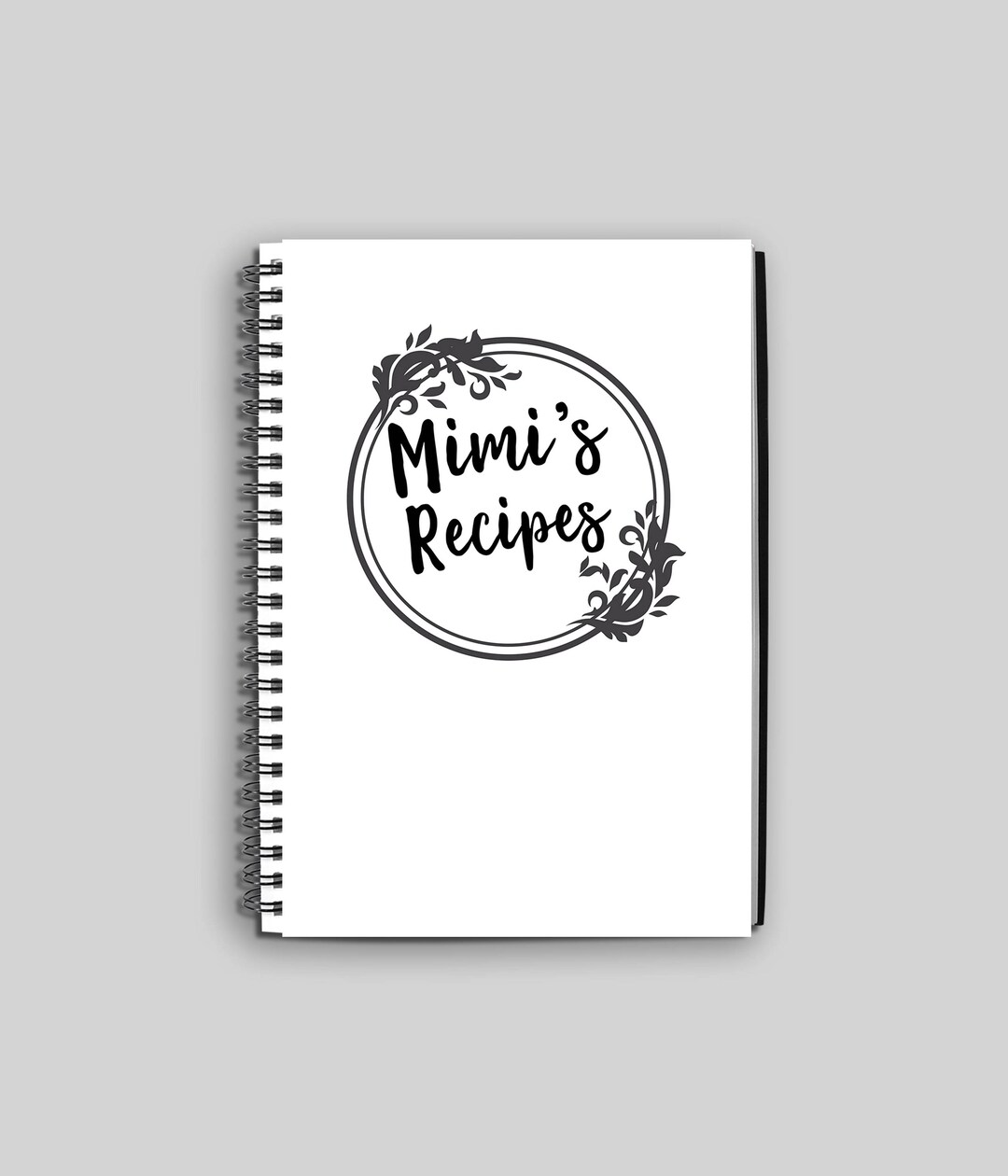 Personalized Recipe Notebook // Recipe Book // Custom Recipe - Etsy
