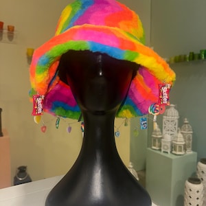 Taste the Rainbow - Charm Bucket Hat - Etsy