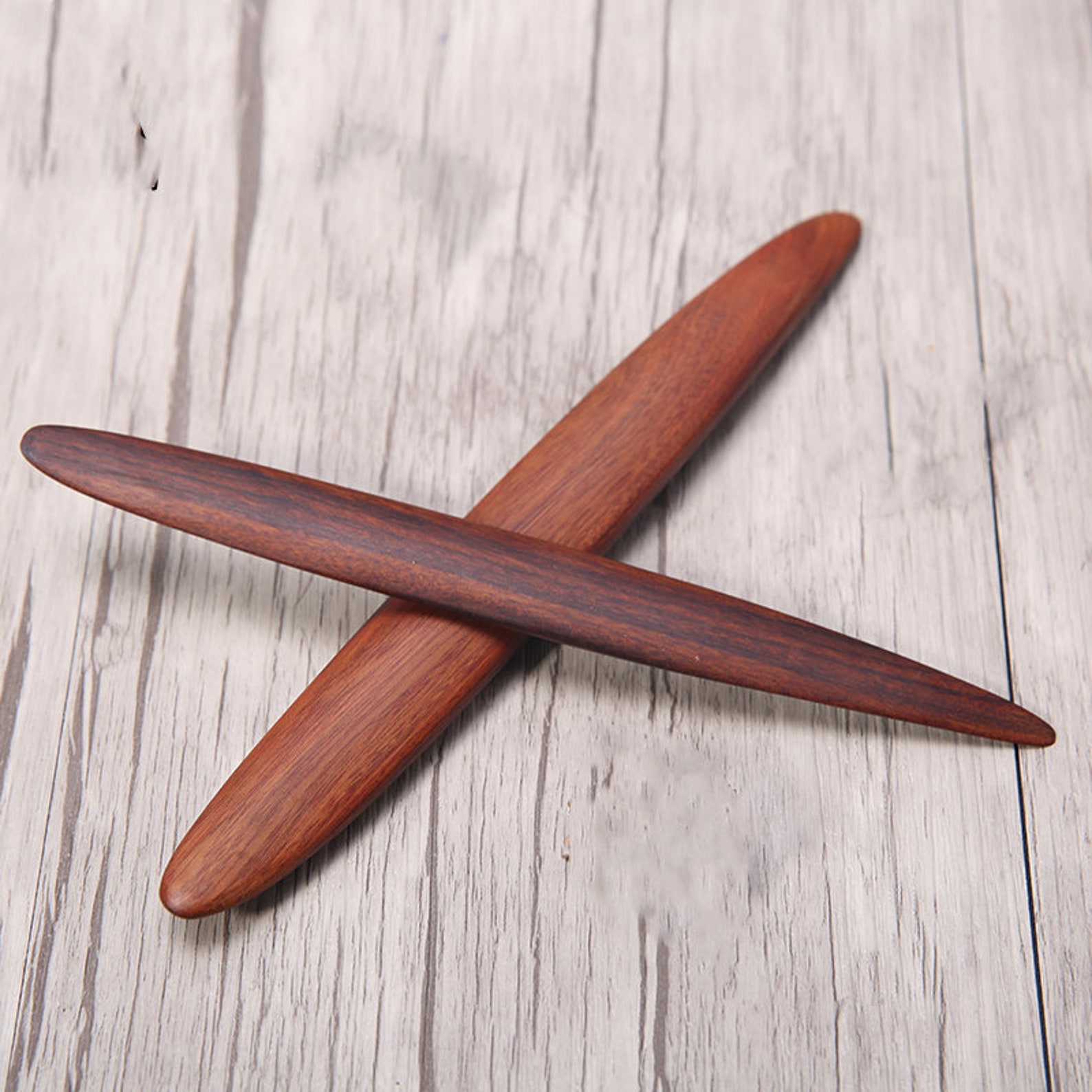 Wooden Molding Shape Bone Folder Paper Creaser Burnisher Edge Pressing ...