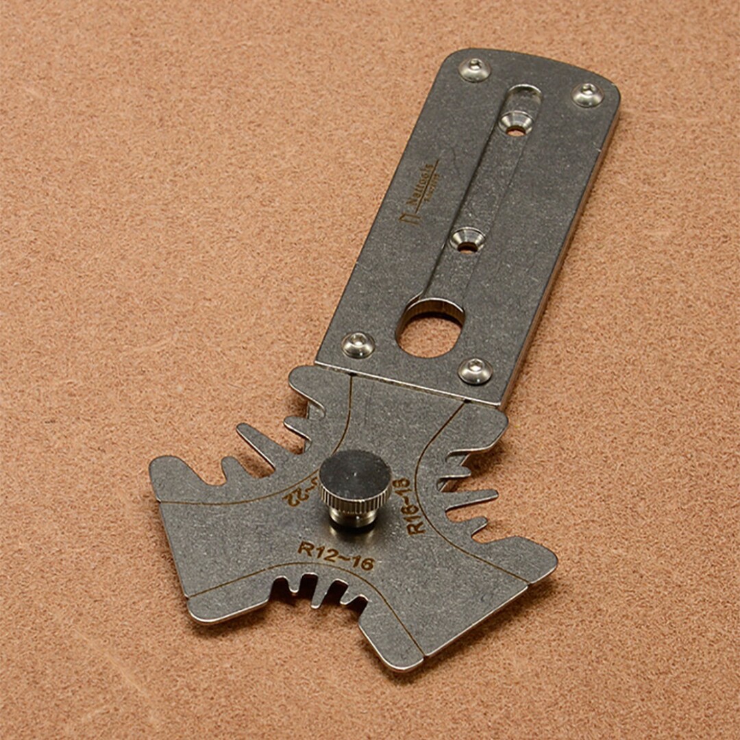 Leather Corner Zipper Installation Tool Leathercraft Stick Bending ...