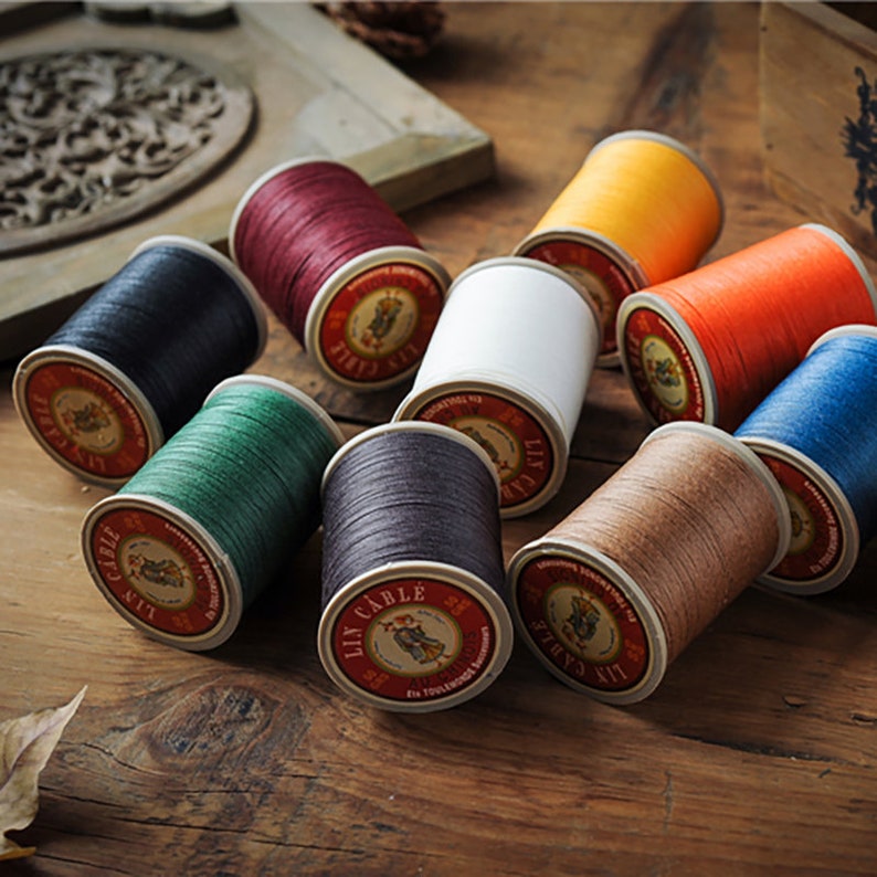 Fil Au Chinois Lin Cable Waxed Linen Thread 432 Sewing Craft - Etsy