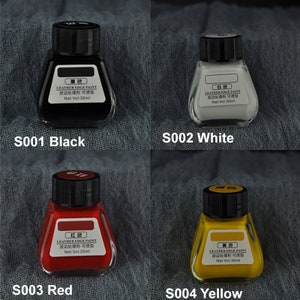 30ml Edge Oil Painting Paint Dye DIY Colorful Handmade Leather ...