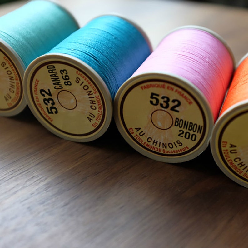 Fil Au Chinois Lin Cable Waxed Linen Thread (532) Sewing Craft Leather ...