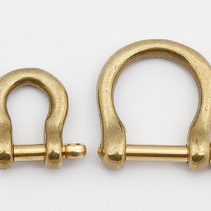 14mm Solid Brass Key Ring Keyring Circle Leathercraft Leather Tool ...