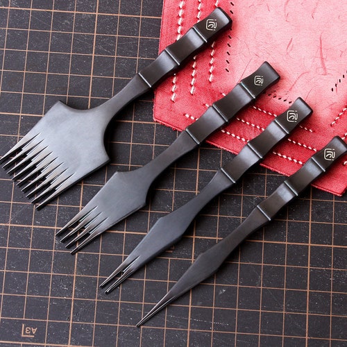 French Style Pricking Iron Chisel Stitching Lacing Leather - Etsy