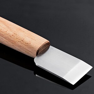 WUTA Skiving Knife Flat or Slanted Blade Cutting Edge Cutter Skiver ...