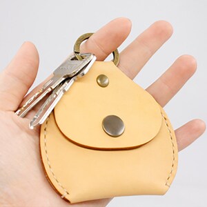 Leathercraft Keychain Coin Case Acrylic Template Pattern Stencil ...