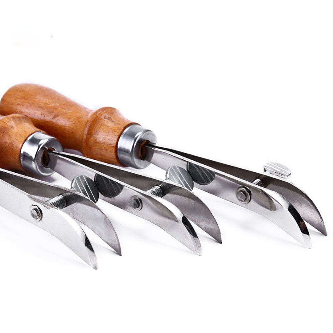 Leathercraft Adjustable Edge Creaser Scriber Stitch Recesses Leather ...