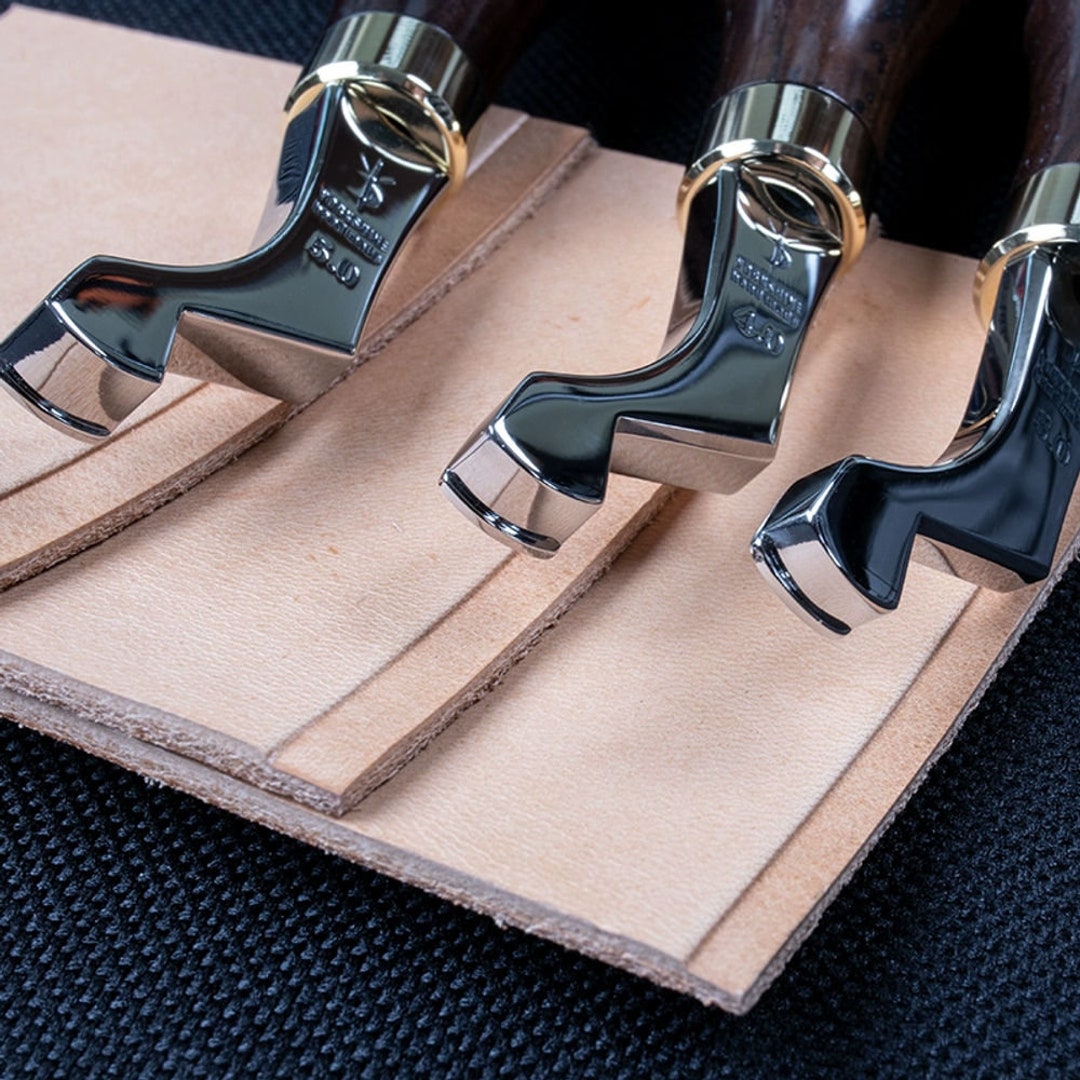 Leather Craft With the Handcrafted Leather Decorative Line Edger - Etsy