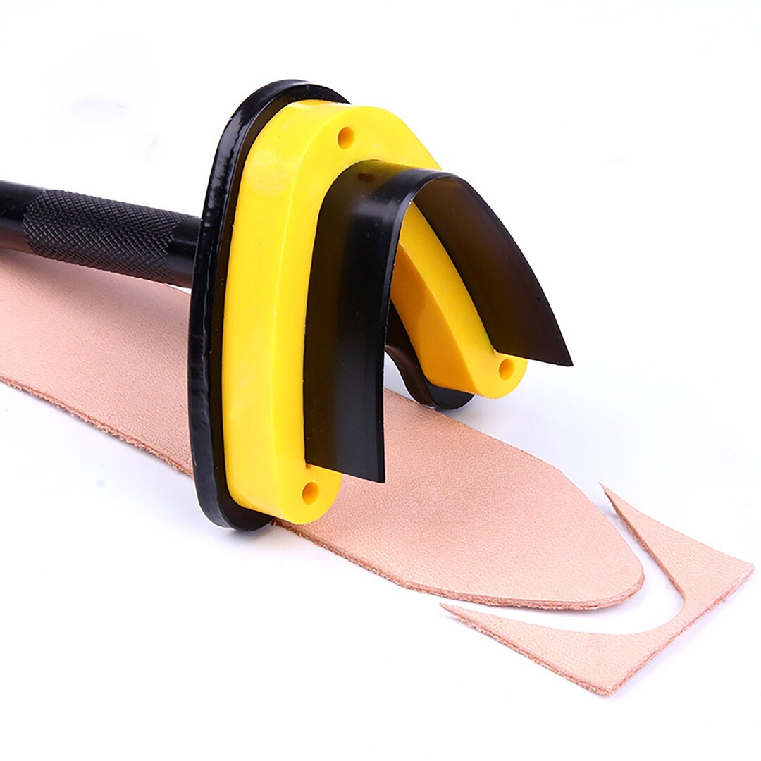 V-shaped Corner Punch Edge Leather Leathercraft Strap Sharp Cutter Tool ...