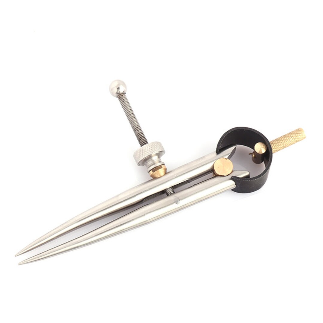 Leathercraft Leather Compasses Wing Devider Round Leg Edge Creaser ...