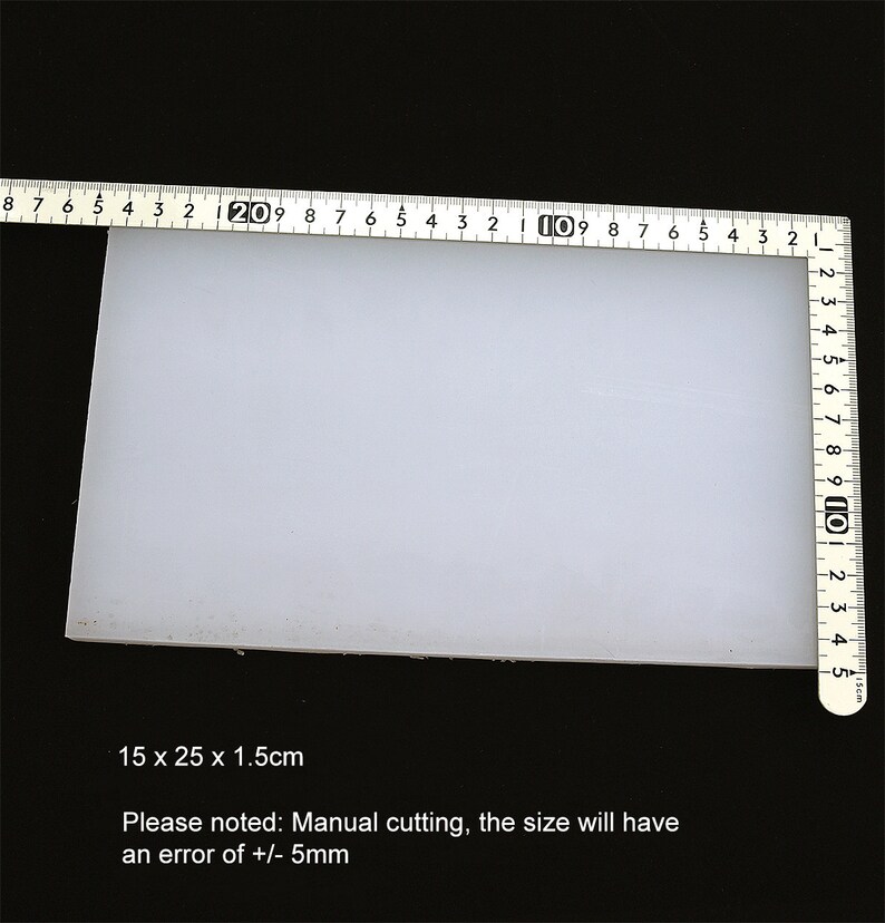White Punching Board Cutting Mat Plastic Pounding Protect Pad - Etsy