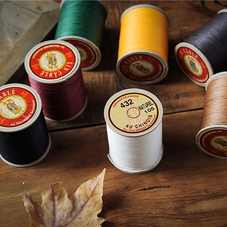 Fil Au Chinois Lin Cable Waxed Linen Thread 432 Sewing Craft - Etsy
