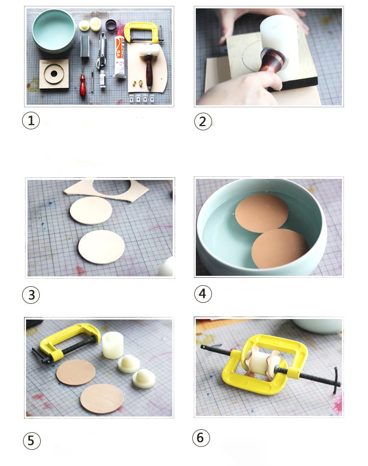 Nylon Leather Bell Mold Mould Making Tool DIY Die Cut | Etsy