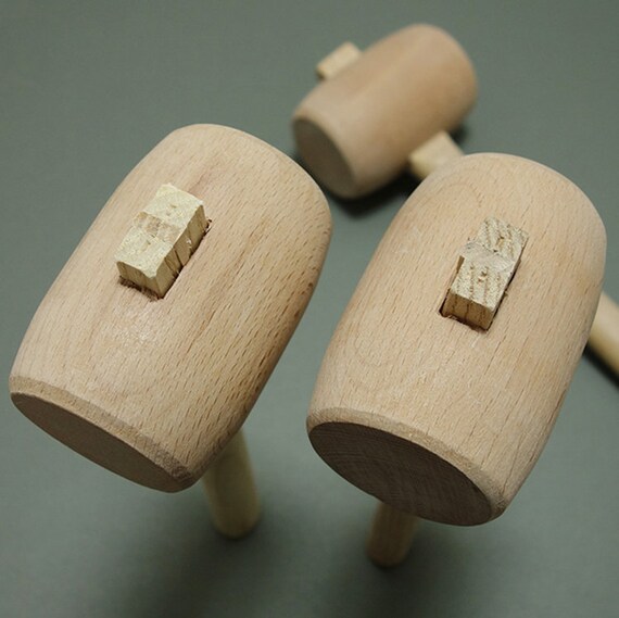 Leathercraft Japan Wooden Rubber Hammer Mallet Tool Craft Handcraft Craft DIY Leather Sculpture Carve Chisel Art Etsy UK