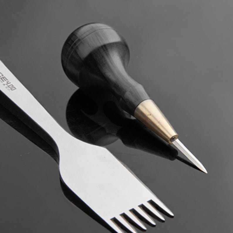 Since Japanese Style Awl, Sewing Hole Punch Hand Stitching Edge Leather ...