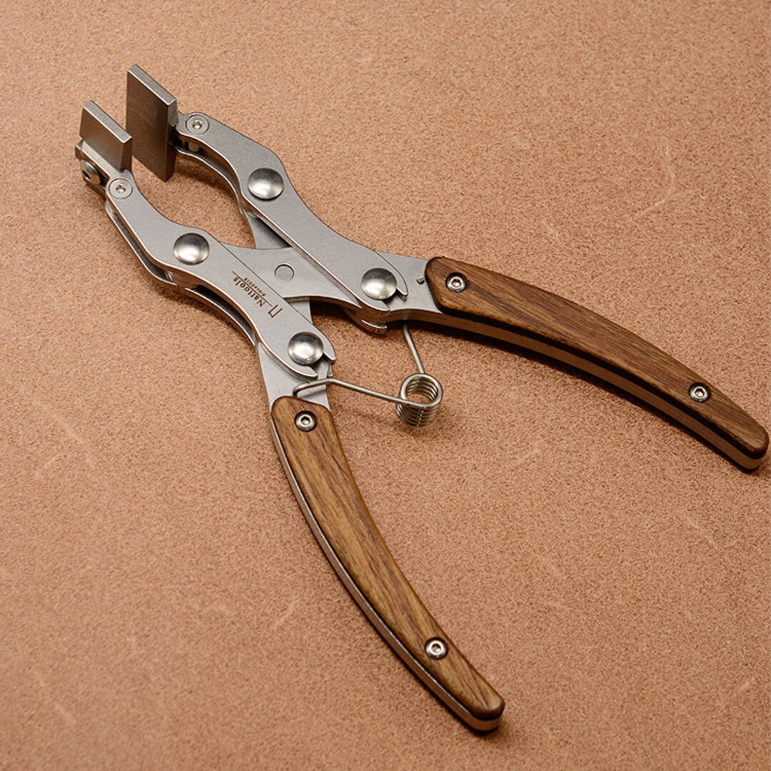 Leather Craft Flat Clamp Plier Clamping Creasing Edge Stitching ...