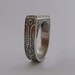 Knight Slayer's Ring Dark Antiqued Solid Sterling Silver Gothic Motif ...