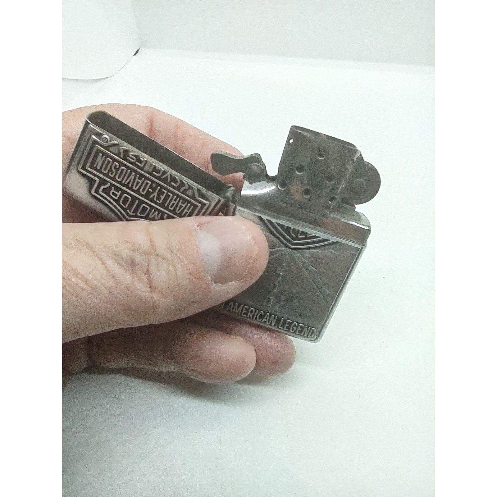 Harley-davidson Motorcycles an American Legend Vintage Zippo Lighter - Etsy
