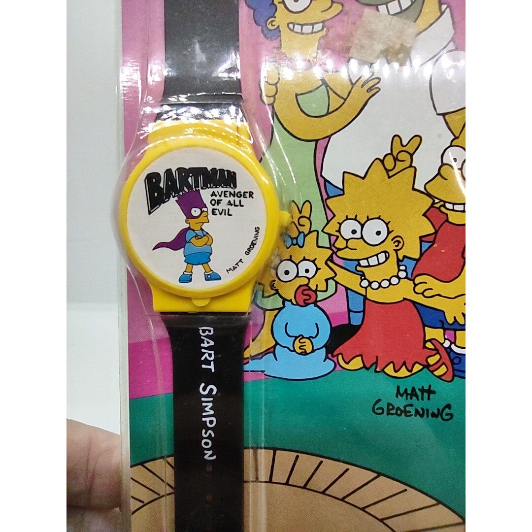 The Simpsons Watch Bartman Avenger of All Evil by Nelsonic - Etsy