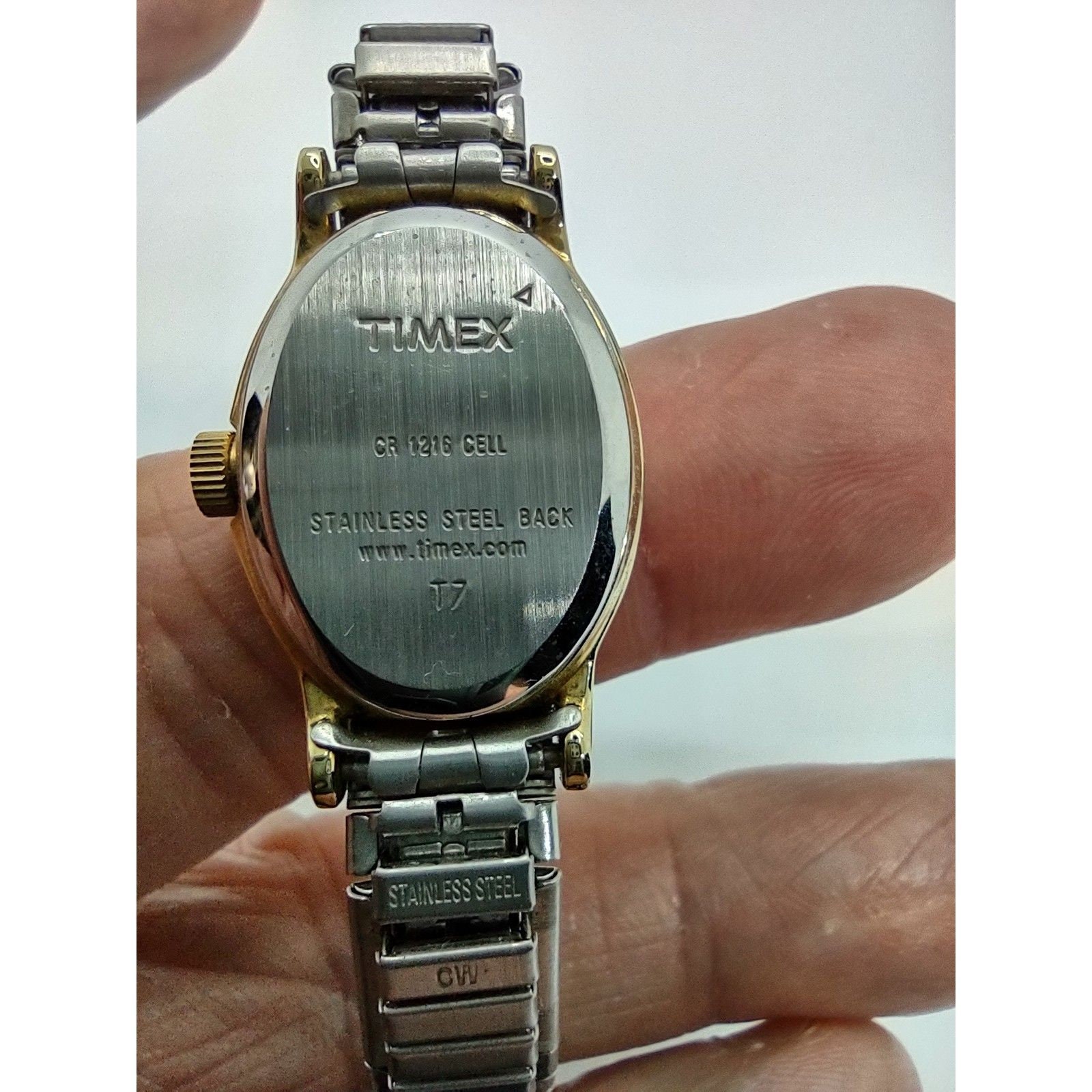 Timex T7 Vintage Ladies Watch Gold and Silver Colors - Etsy