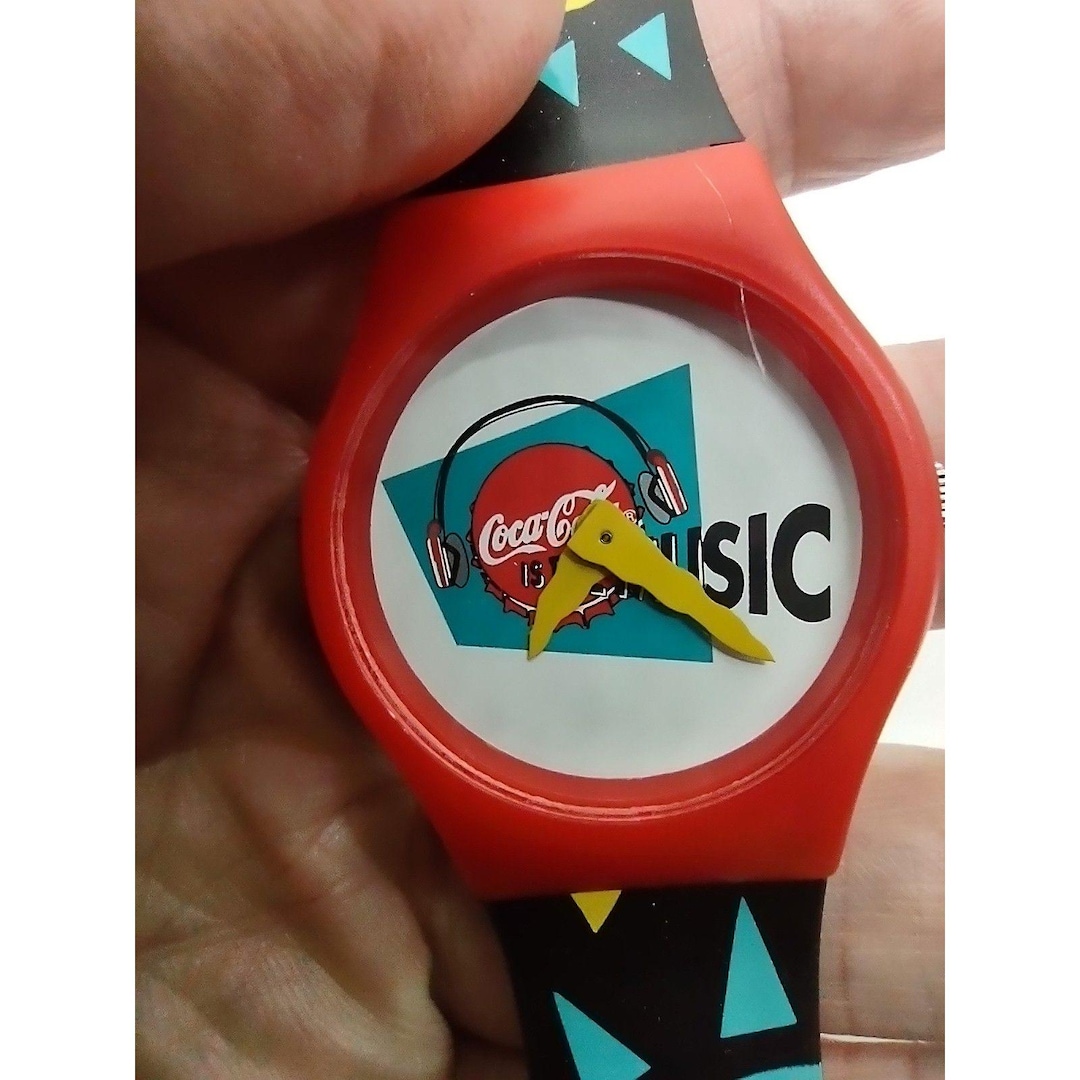 Coca-cola Music Vintage Watch - Etsy