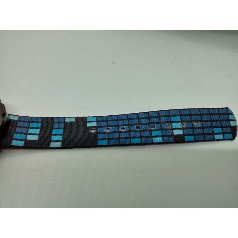 Blue Black Flik Flak Watch - Etsy