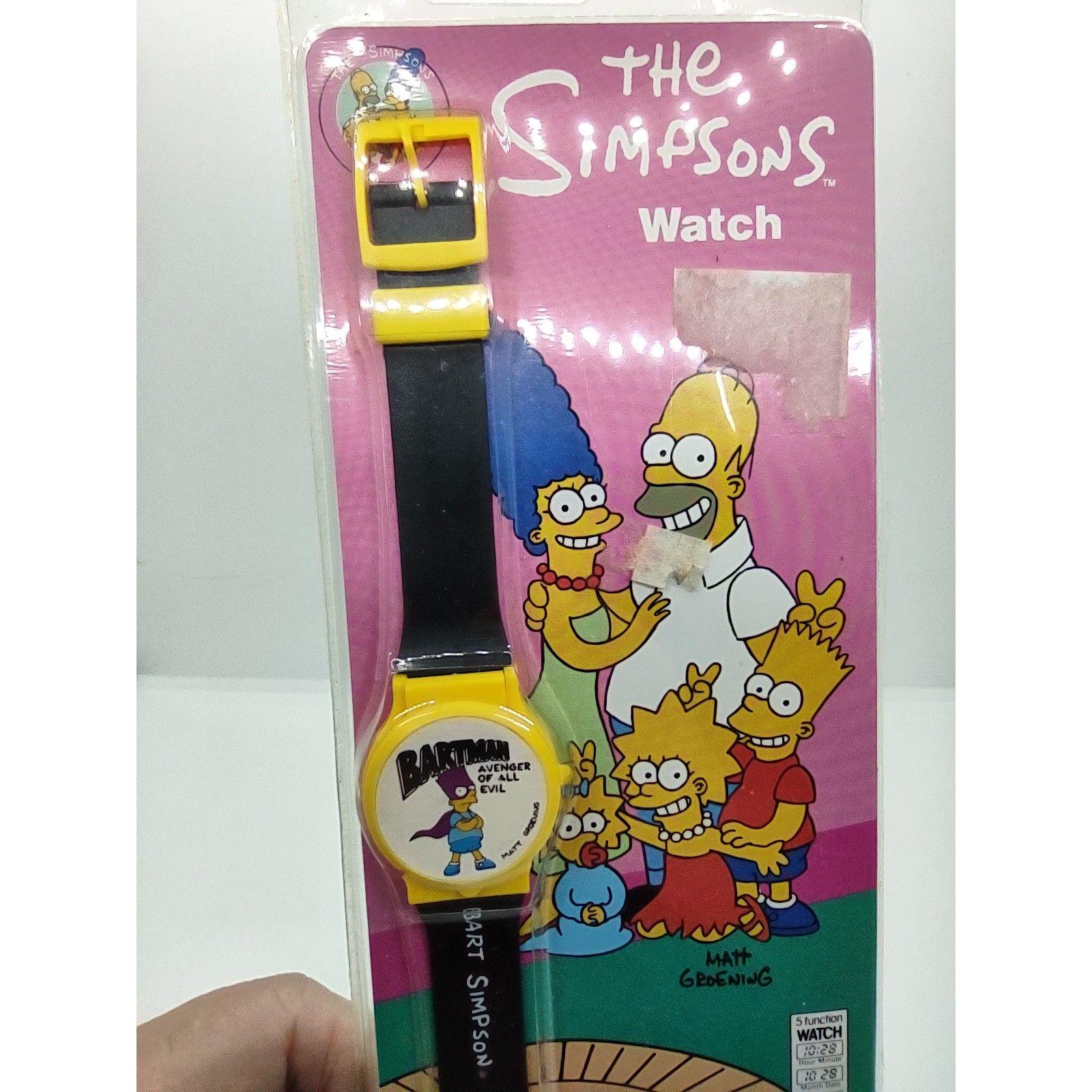 The Simpsons Watch Bartman Avenger of All Evil by Nelsonic - Etsy