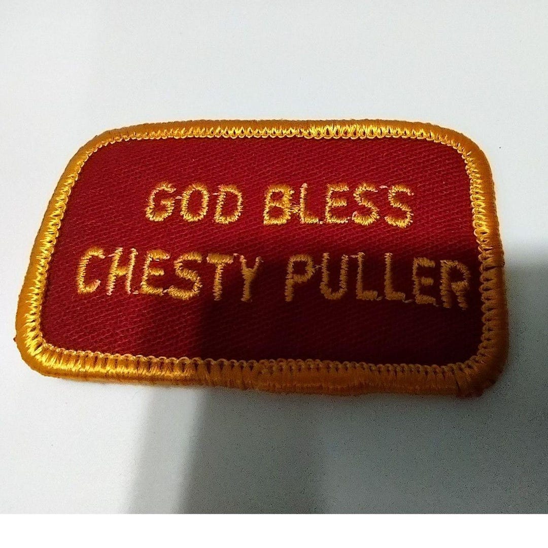 God Bless Chesty Puller Vintage Patch Welsh Industries - Etsy