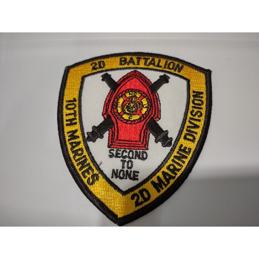2nd Battalion 10th Marines 2D Marine Division Artillery Patch - Etsy
