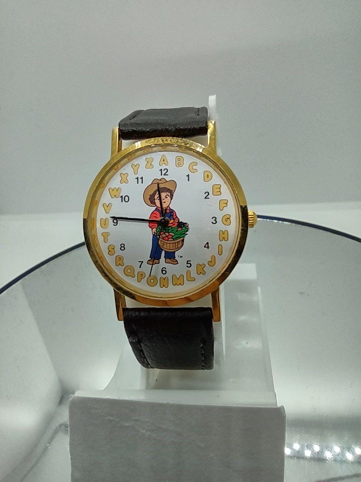 Campbell's Back to School Farmer Boy Watch Numbers and Letters on Dial ...