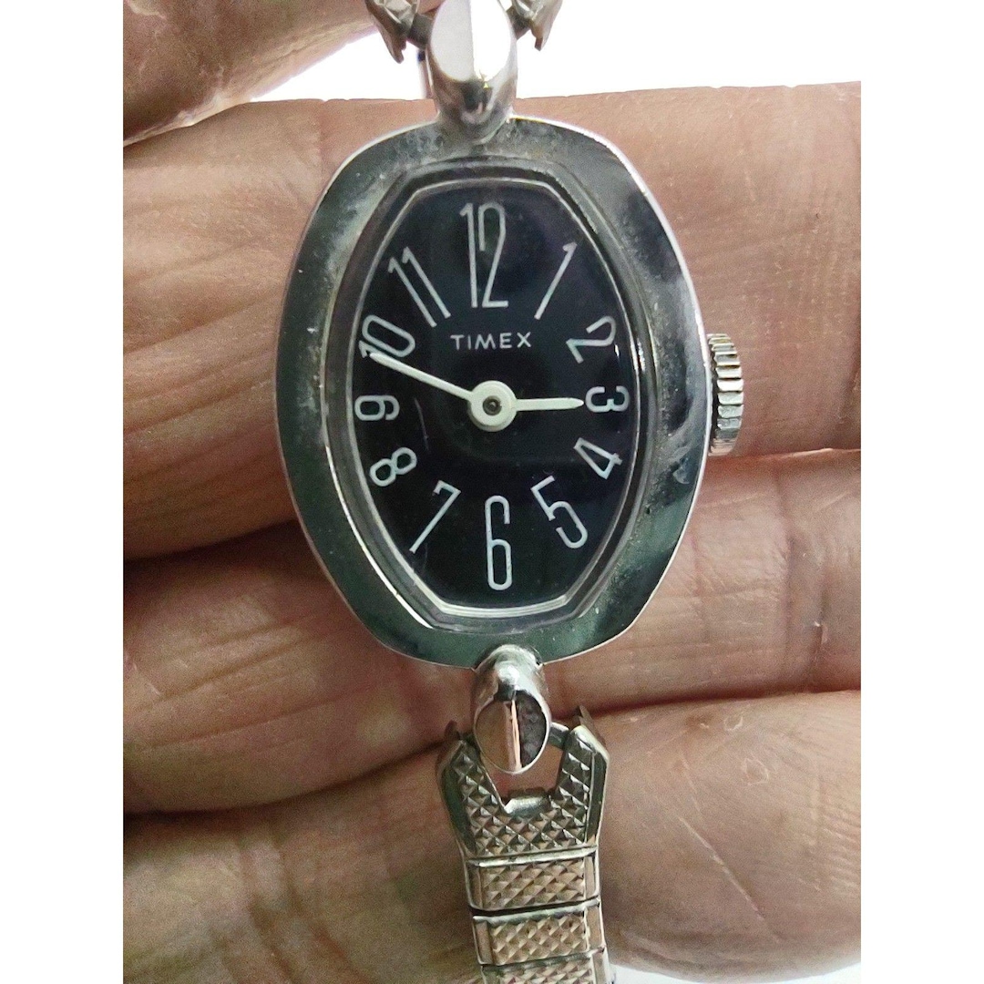 Timex Vintage Ladies Wind up Watch - Etsy