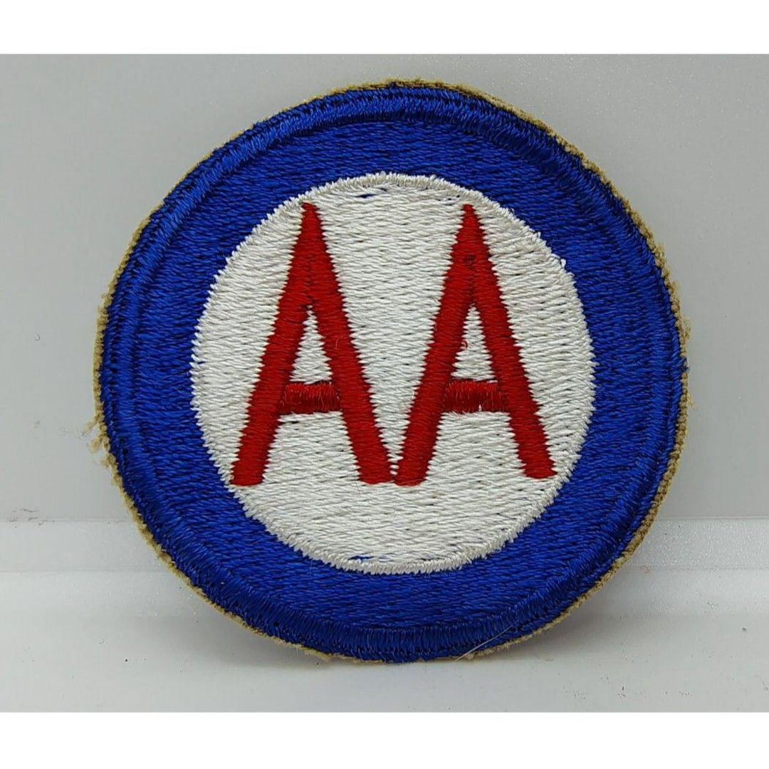 US Army Patch Anti Aircraft AA Command WW2 Vintage United States ...