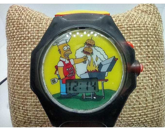 Homer Simpson Barbecue Exercise #428 2002 - TC-02-05 Burger King Watch ...