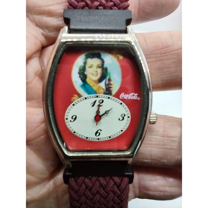 Coca-cola CCW159 Old Advertisement Watch - Etsy