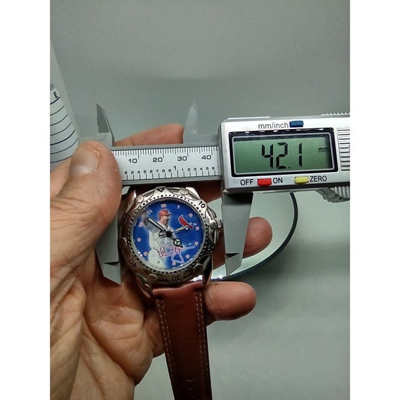 Mark McGwire Home Run Hero MLBP 1998 Watch - Gem