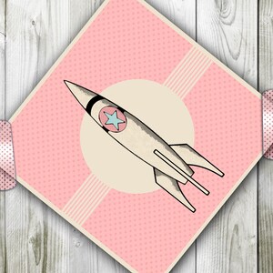 Digital Paper Retro Scrapbooking, ATOMIC AGE Pattern Digital Paper Pack ...