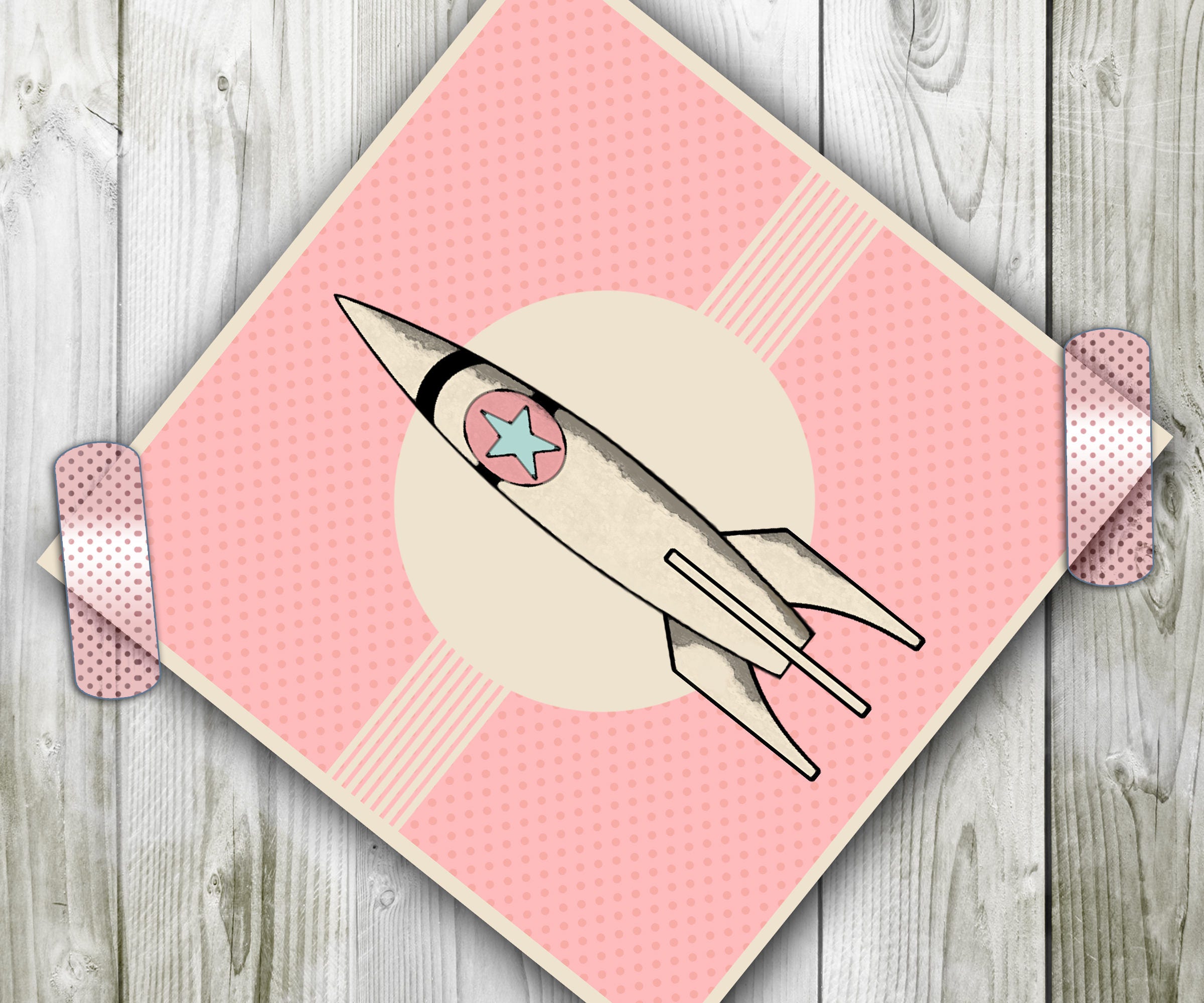 Digital Paper Retro Scrapbooking, ATOMIC AGE Pattern Digital Paper Pack ...