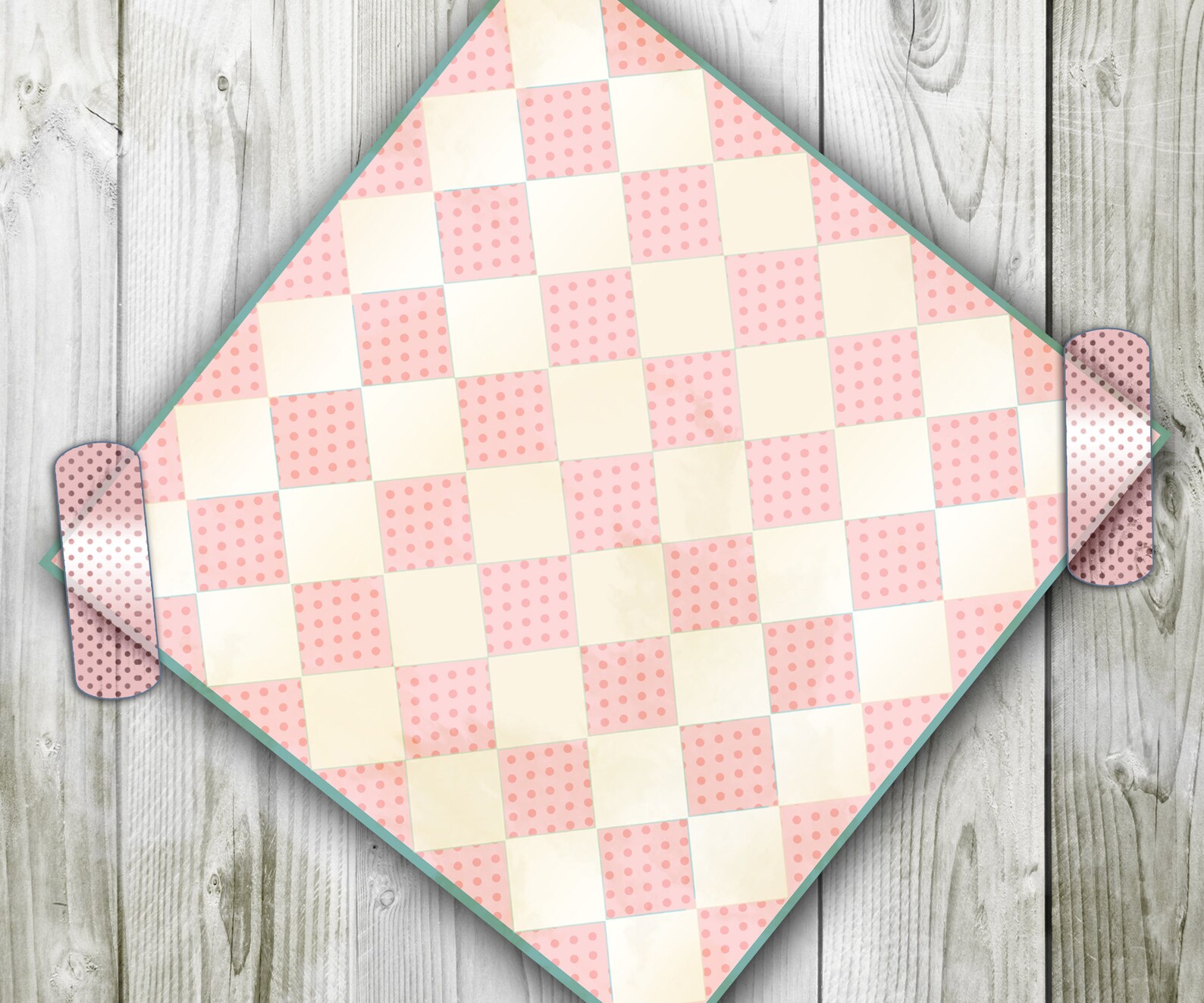 Digital Paper Retro Scrapbooking, ATOMIC AGE Pattern Digital Paper Pack ...