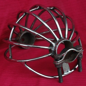 A Single Sturdy Clamp Style Steel Basket Hilt for SCA Rattan Combat ...