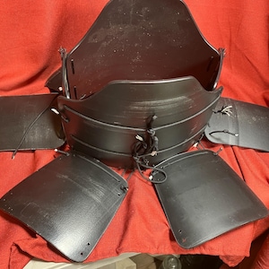 Dark Victory Kidney Belt Armor Protects Abdomen for SCA, WMA, LARP ...