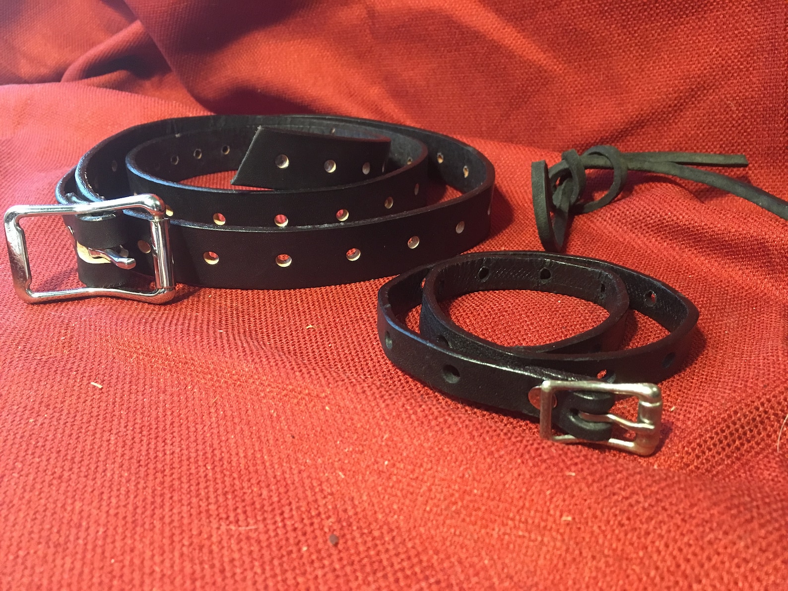 Leather Cross Body Strap Harness Kit for Pauldron Armor - SCA Armored ...