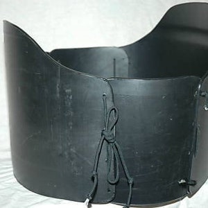 Dark Victory Kidney Belt Armor Protects Abdomen for SCA, WMA, LARP ...