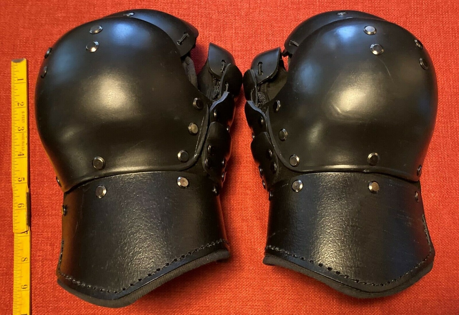 Superior Armored Rigid Cuff Full Clam Shell Gauntlets HEMA WMA SCA ...