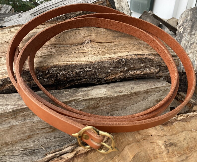 Slender Renaissance 14th Century Pointed Spectacle Buckle Belt - Etsy