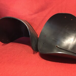 Rugged HDPE Knee or Elbow Cops for SCA Rattan Combat Armored LARP Faire ...