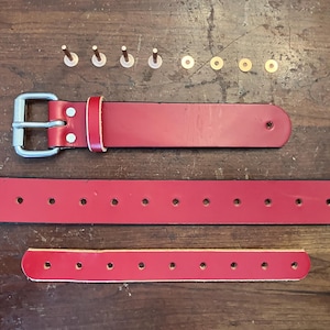 Leather Shield Strapping Kit for SCA Armored Rattan Combat - Medieval ...